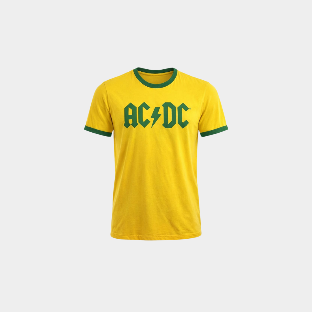 Camiseta AC/DC Brasil Oficial | Copa do Mundo 2026 – Consulado do Rock